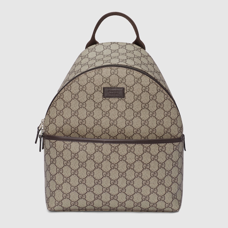 Children's backpack in beige and ebony Supreme | GUCCI® UK