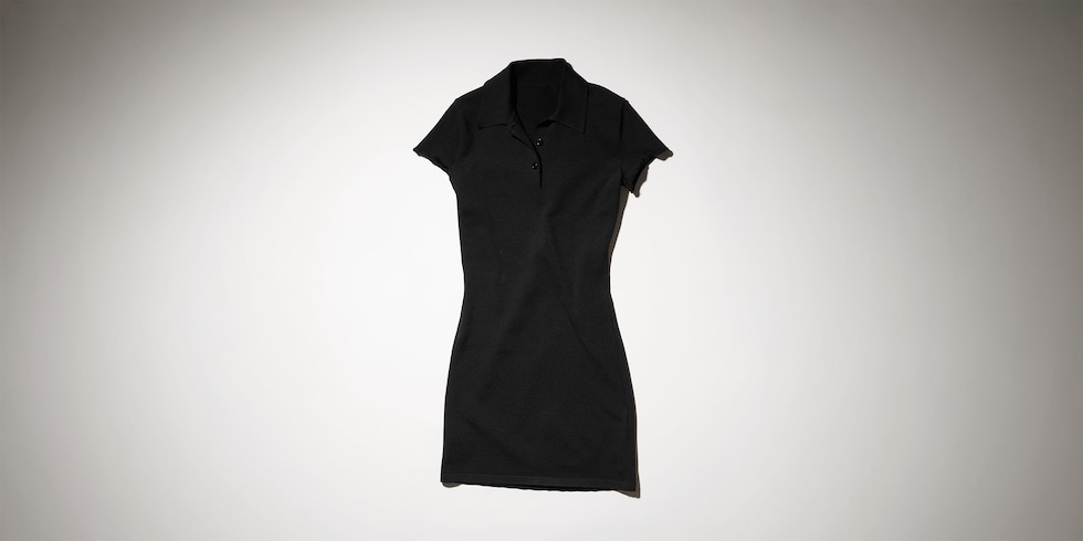 Fine stretch silk dress in black | GUCCI® US