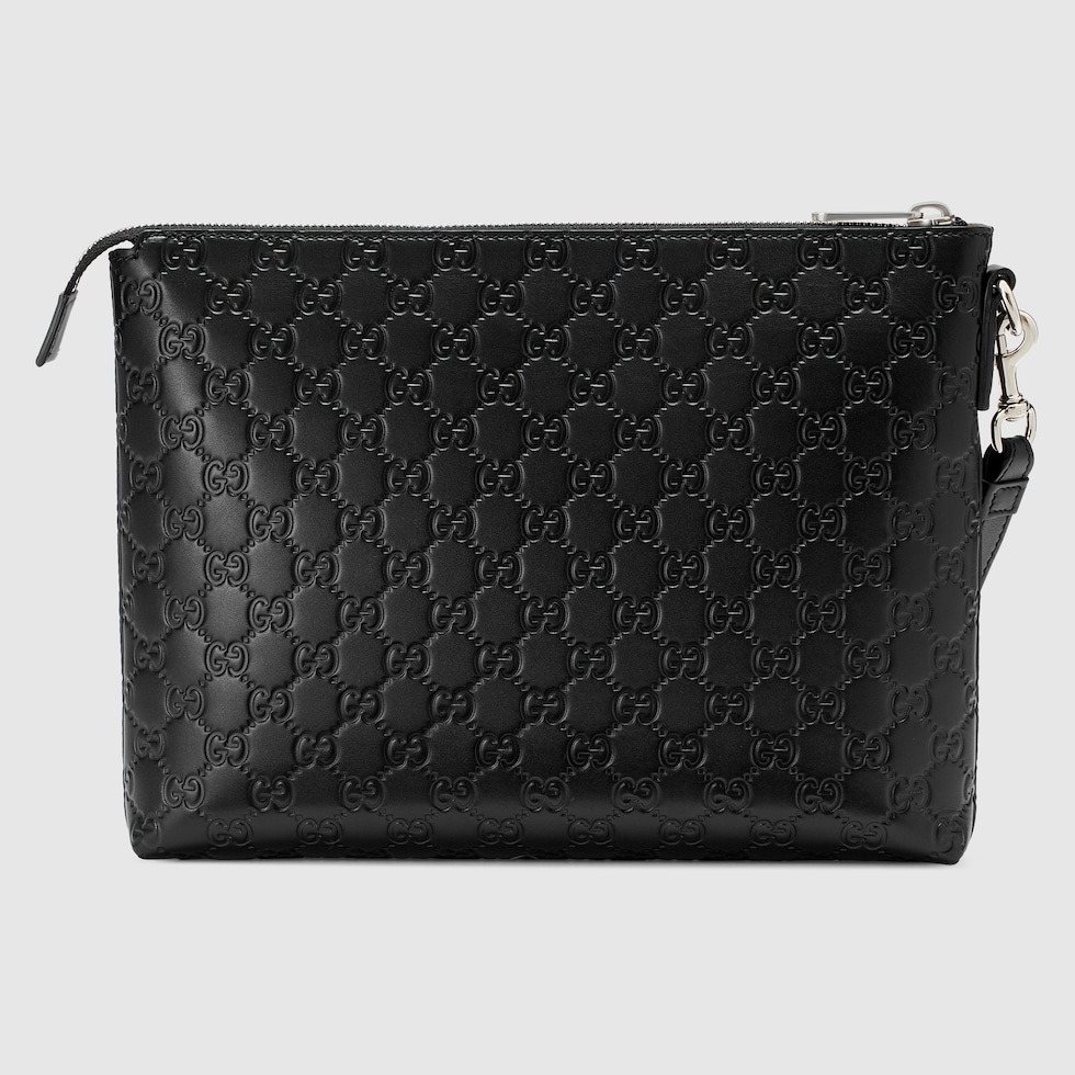 Gucci Signature soft men's bag in black Gucci Signature soft | GUCCI® 香港