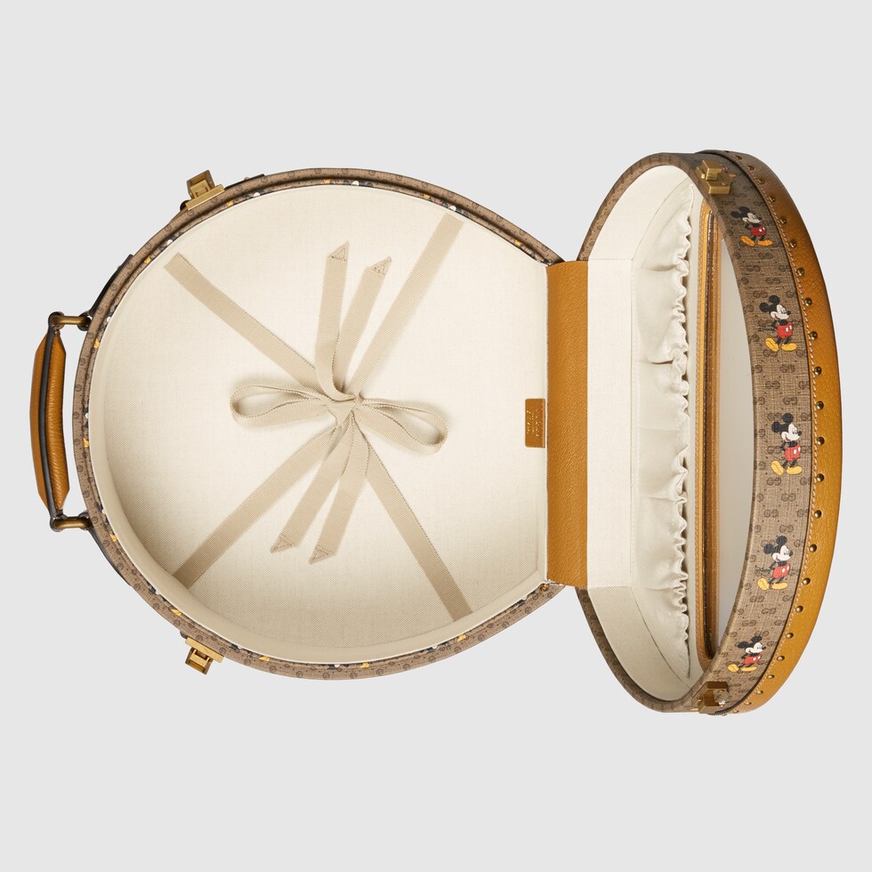 Beige Disney x Gucci hat box | GUCCI® AE