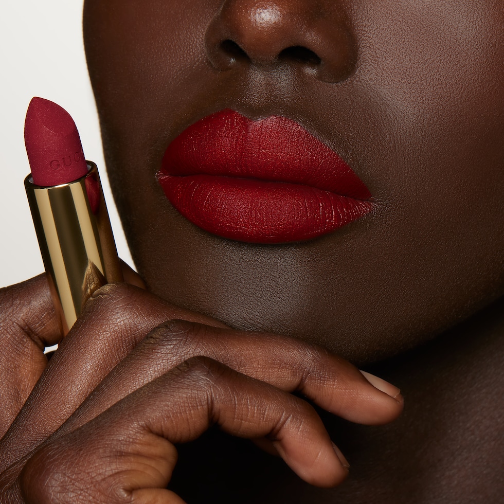 509 Janie Scarlet, Rouge à Lèvres Matte Lipstick | GUCCI® SG