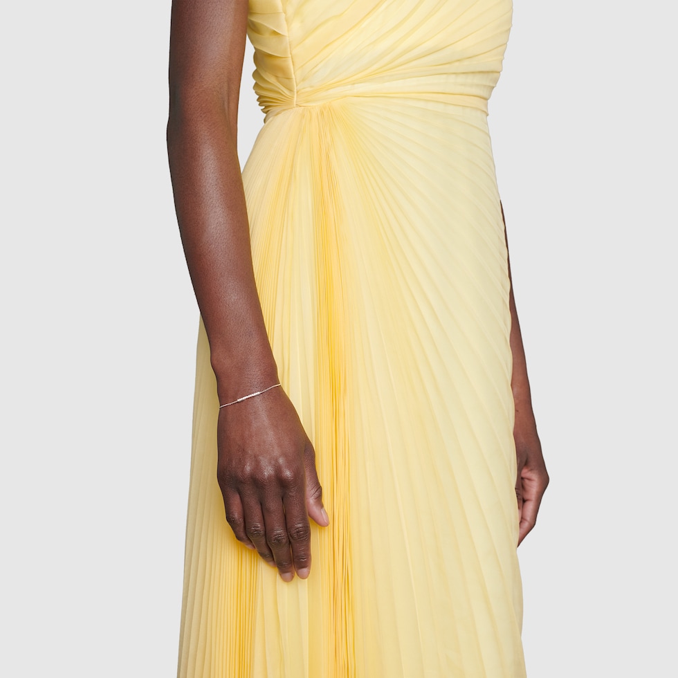 Gucci Link to Love diamond 18k bracelet in 18k white gold | GUCCI® ZA