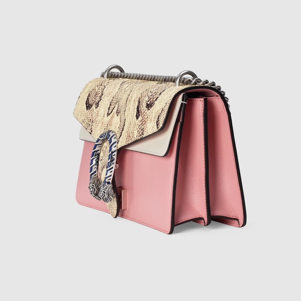 Dionysus small python shoulder bag in natural colour | GUCCI® 香港