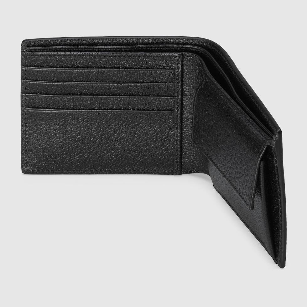 GG Marmont coin wallet in black leather | GUCCI® UK