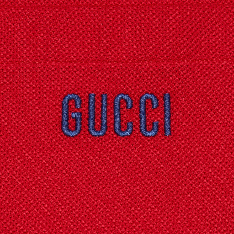 Red Gucci Logo Wallpaper