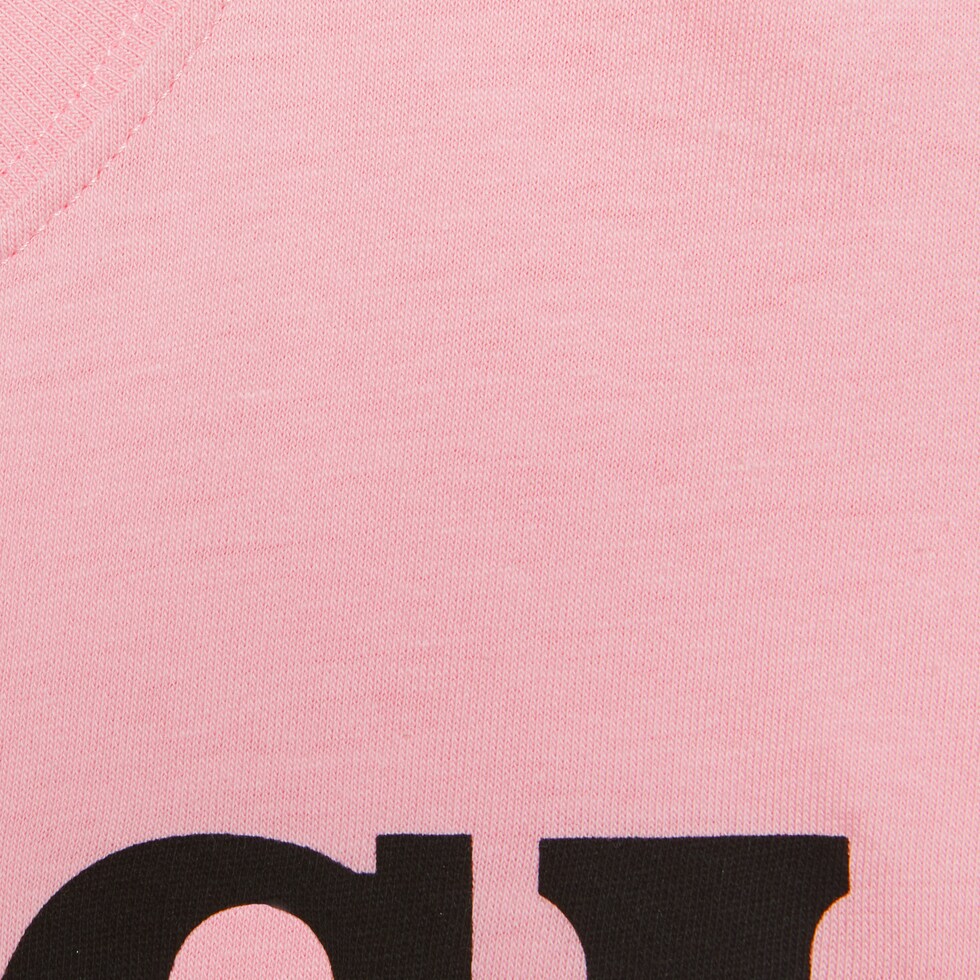 Gucci animal print cotton T-shirt in pink | GUCCI® NZ