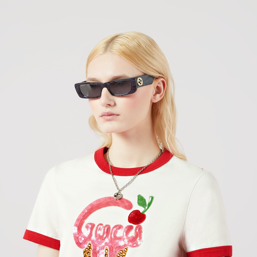 Collar Gucci Interlocking con colgante en Plata de ley 925 | GUCCI® ES