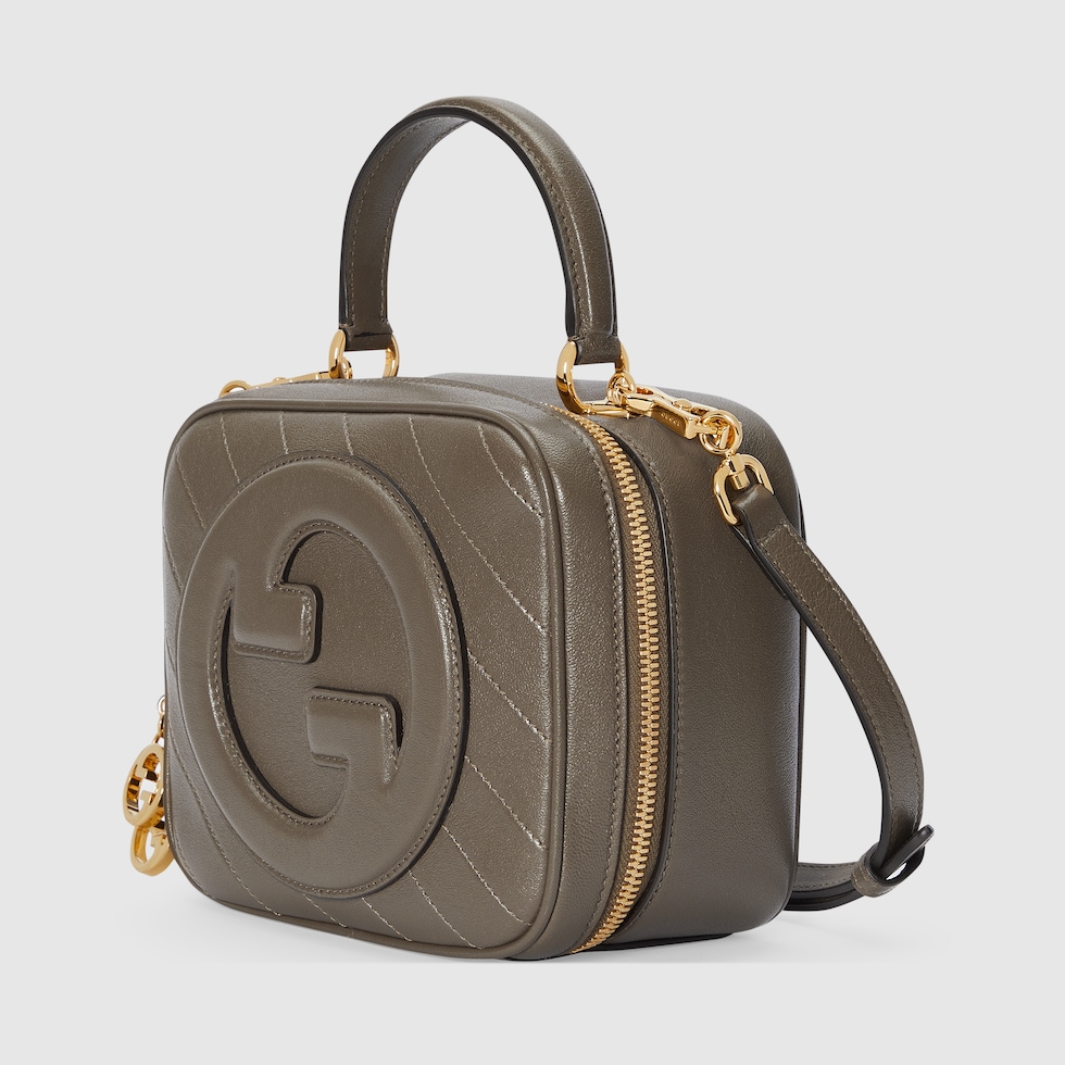 Sac à main Gucci Blondie en cuir marron | GUCCI® Canada
