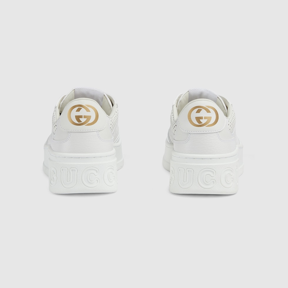 Women's GG trainer in white and grey GG Supreme | GUCCI® ZA