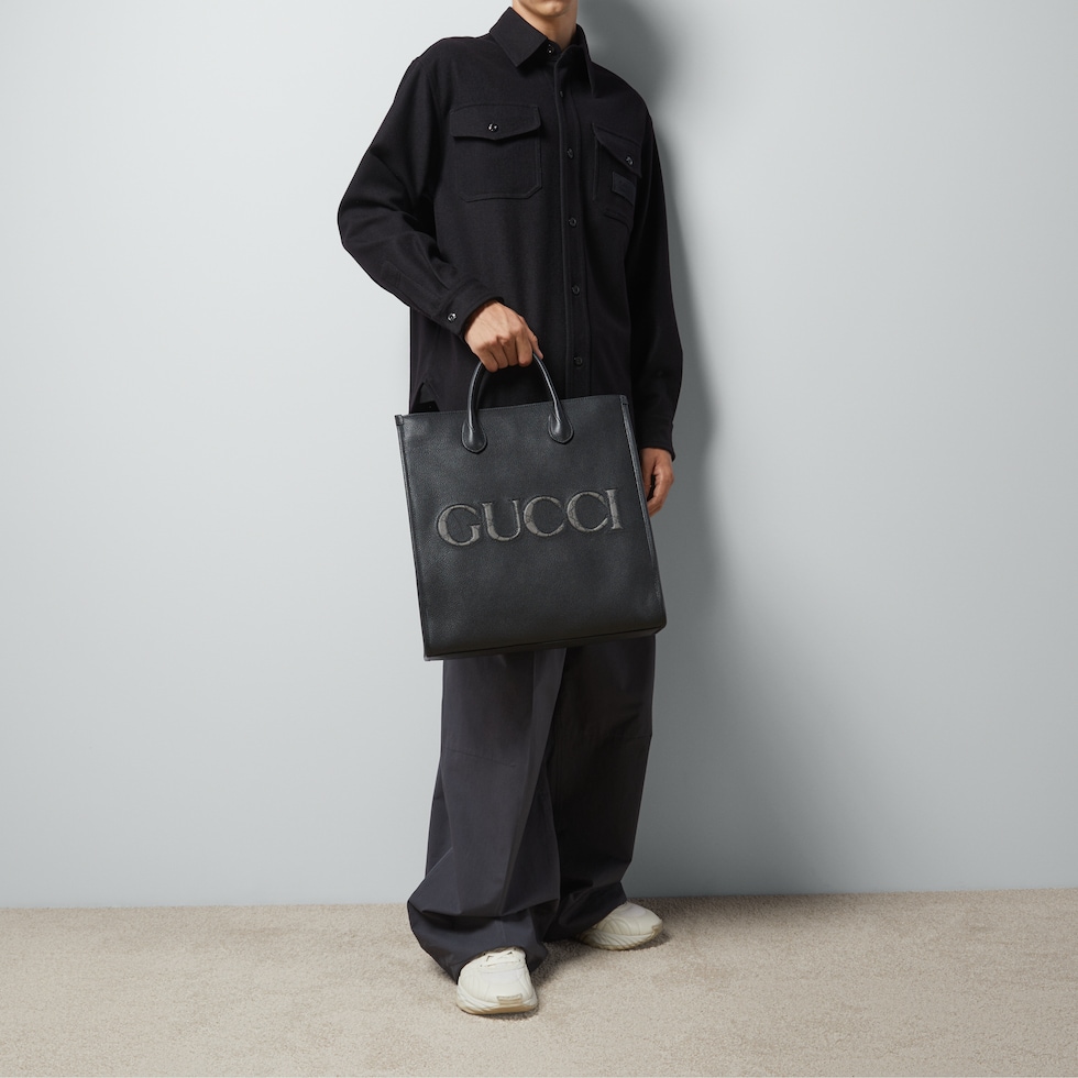 Gucci black tote store