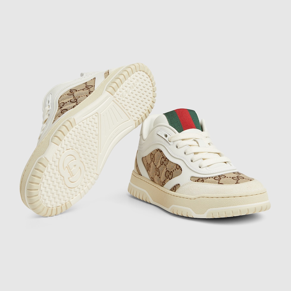 Zapatilla Gucci Re-Web para mujer en lona Original GG | GUCCI® ES