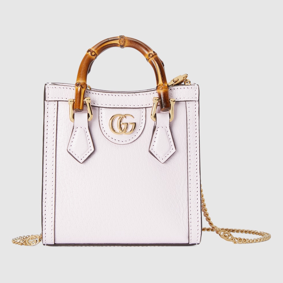 กระเป๋า Gucci Diana nano bag inหนังสีชมพูอ่อน | GUCCI® TH