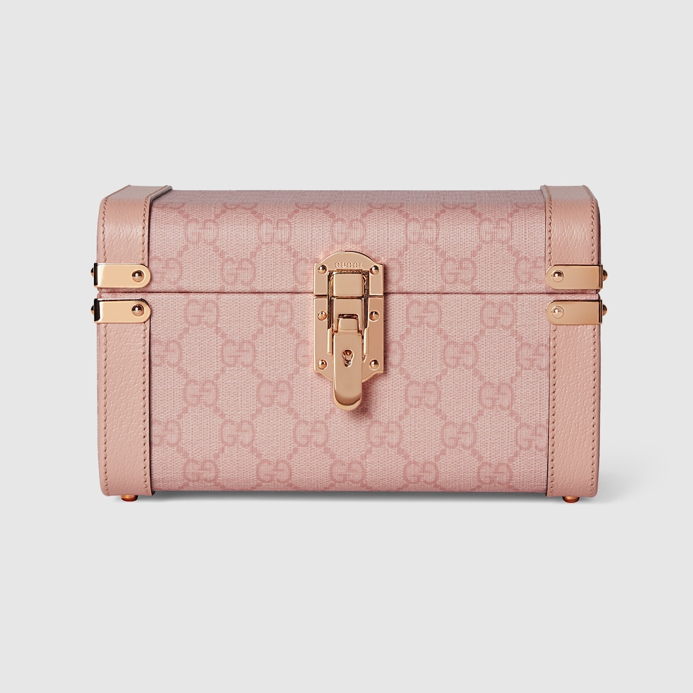 Ophidia medium beauty case in powder prink GG Supreme | GUCCI® UK