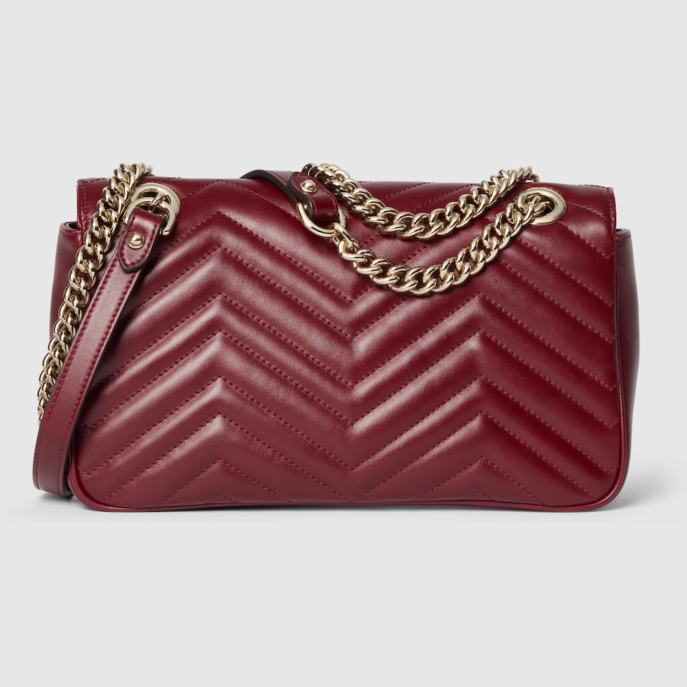 Gucci GG Marmont Small Rosso Ancora Shoulder Bag | GUCCI® MX Gucci GG Marmont Small Rosso Ancora Shoulder Bag | GUCCI® MX