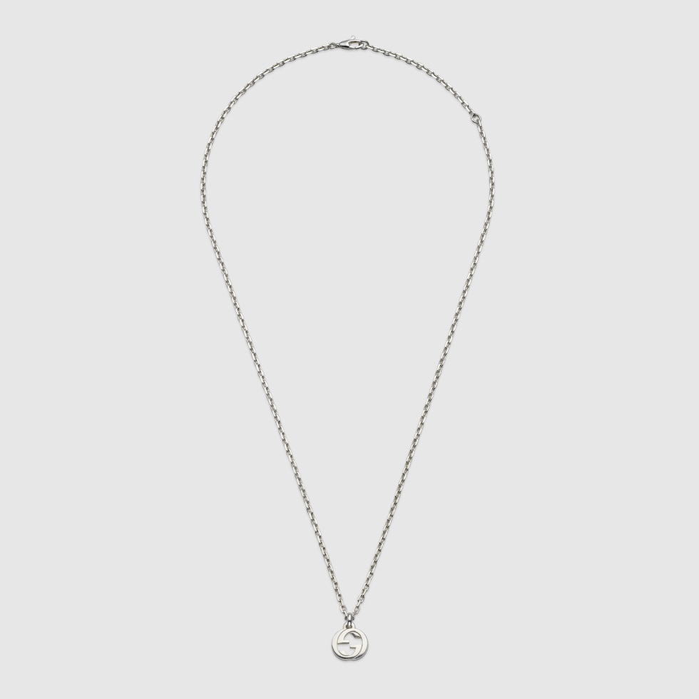 Collier chaîne Gucci Interlocking en Argent 925 | GUCCI® FR