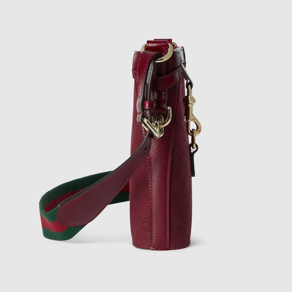 GG mini bucket shoulder bag in Rosso Ancora GG canvas | GUCCI® Australia