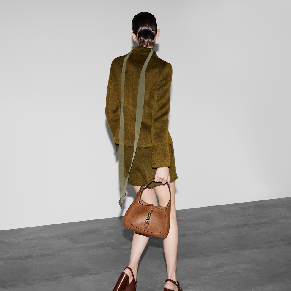 Gucci Jackie 1961 medium bag in cuir leather | GUCCI® US