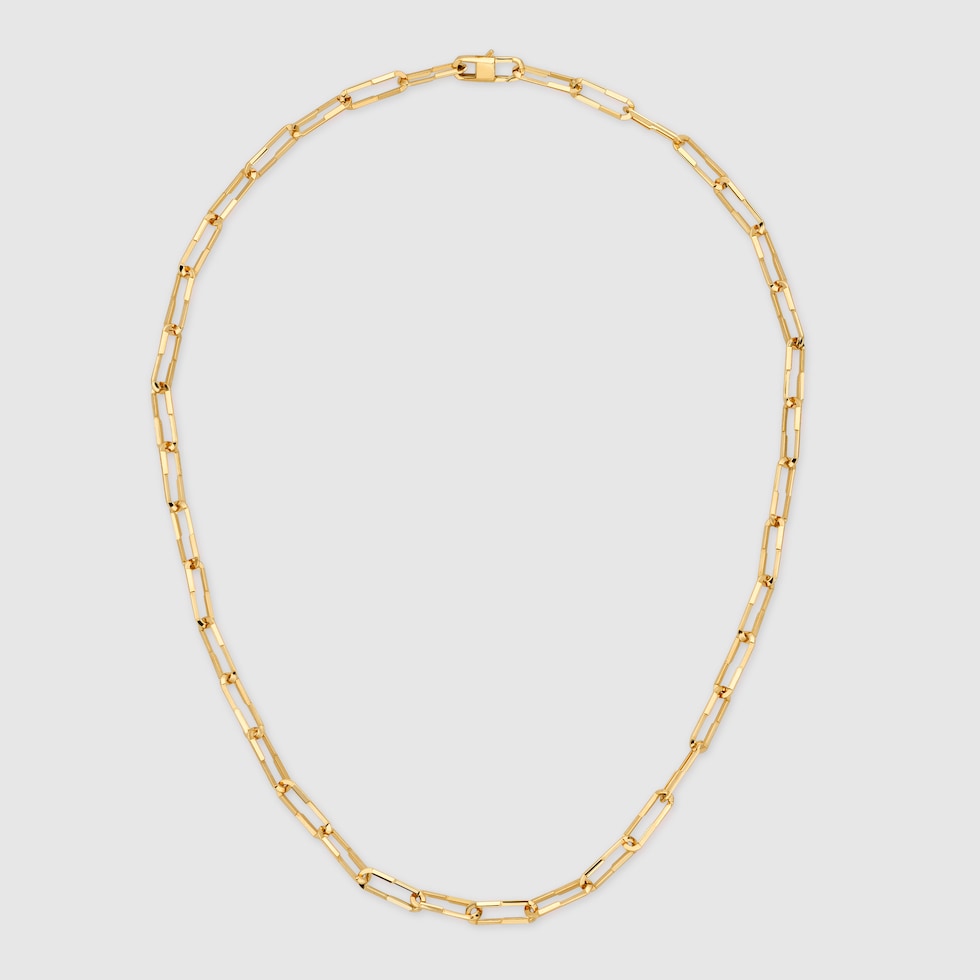 Collier Gucci Link to Love 18 carats en Or jaune 18 carats | GUCCI® FR