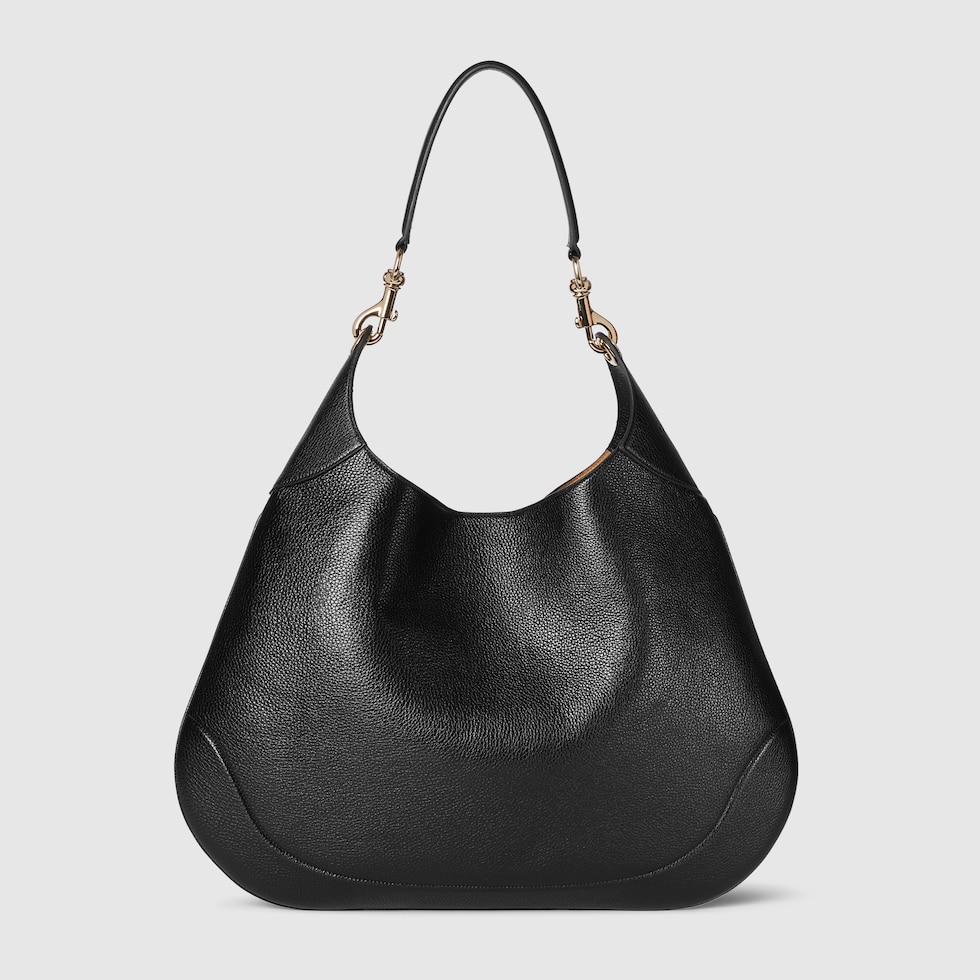 グッチ B〕マキシ ショルダーバッグブラック レザー | GUCCI公式 グッチ B〕マキシ ショルダーバッグブラック レザー | GUCCI公式