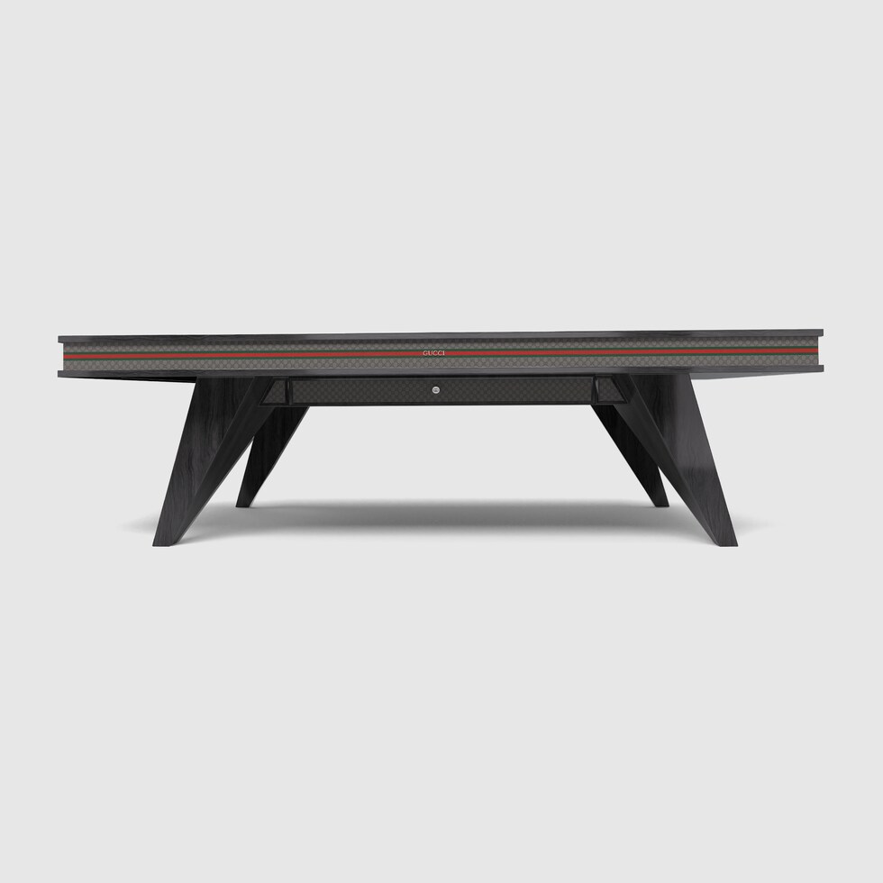 Pool table in grey and black GG Supreme | GUCCI® US