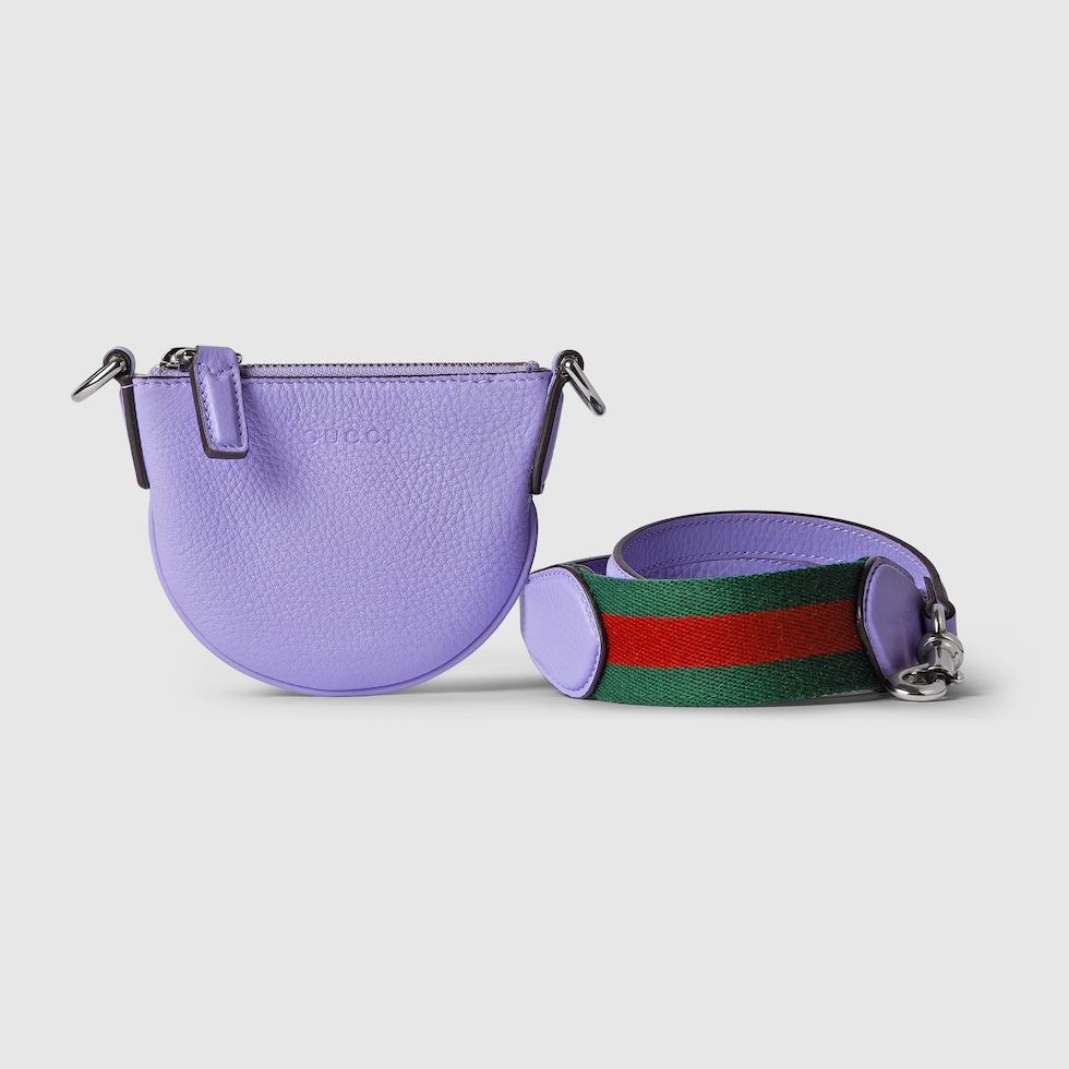 Gucci B nano bag in lilac leather | GUCCI® US