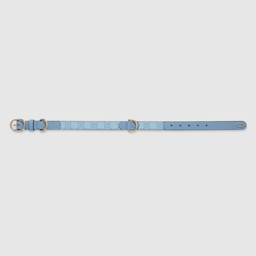 Small/medium collar in light blue fabric | GUCCI® US