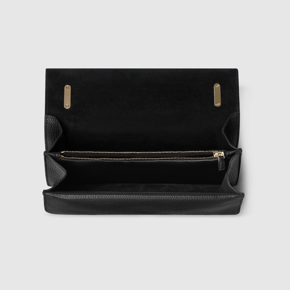 Dionysus medium shoulder bag in black leather | GUCCI® US