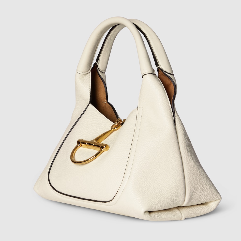 Gucci Softbit small shoulder bag in white leather | GUCCI® AE