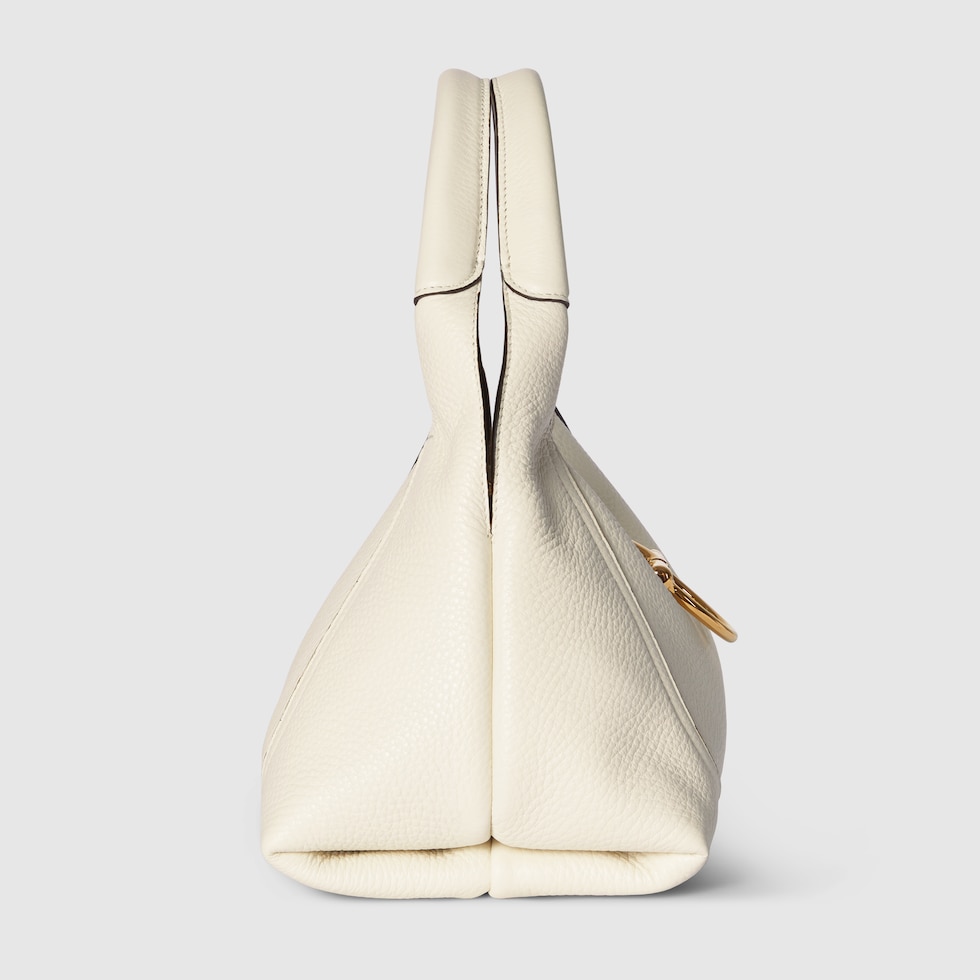 Gucci Softbit small shoulder bag in white leather | GUCCI® AE