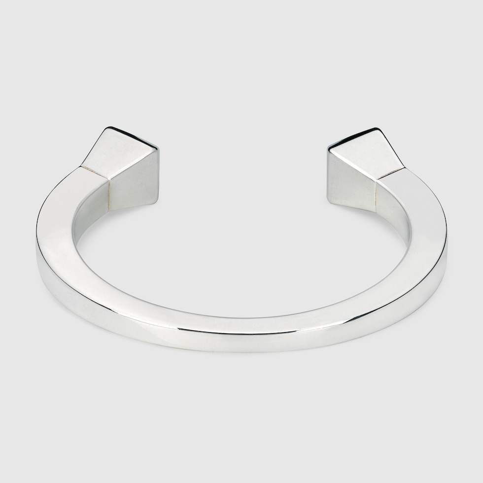 Chiodo cuff bracelet in 925 sterling silver | GUCCI® US