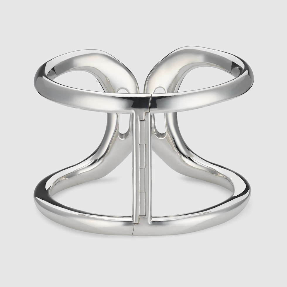 Gucci Staffa cuff bracelet in 925 sterling silver | GUCCI® US