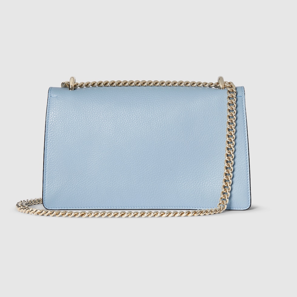 Dionysus medium shoulder bag in light blue leather | GUCCI® UK