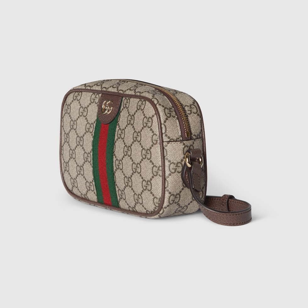 Ophidia small camera bag in beige and brown GG fabric | GUCCI® HU