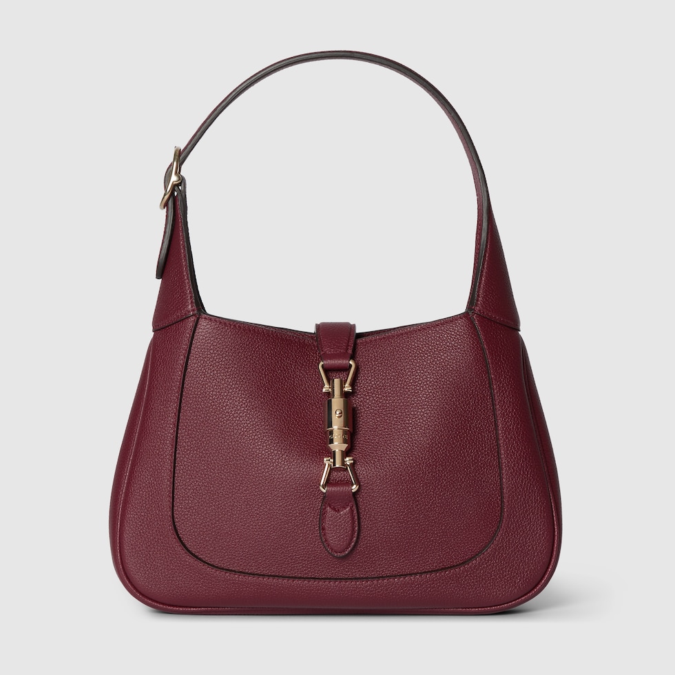 Bolsa mediana Gucci Jackie 1961 en Piel roja Rosso Ancora | GUCCI® MX