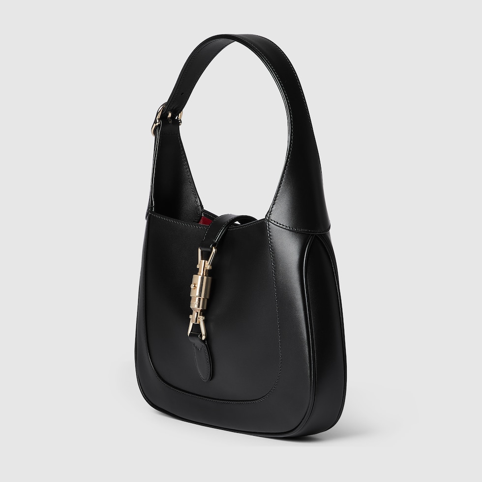 Bolso Gucci Jackie 1961 tamaño mediano en piel negra | GUCCI® ES