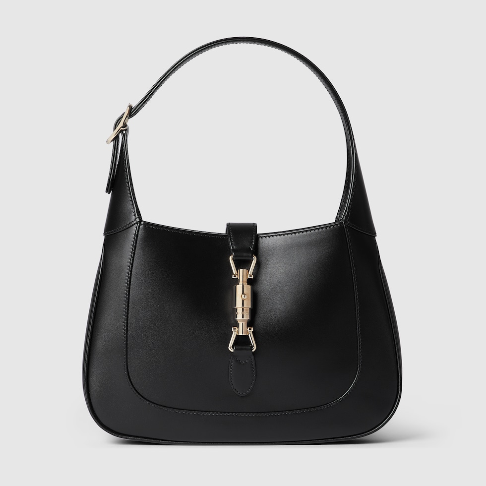 Bolso Gucci Jackie 1961 tamaño mediano en piel negra | GUCCI® ES