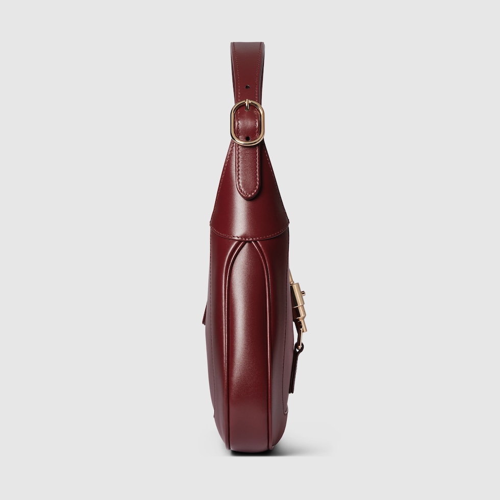 Gucci Jackie 1961 medium bag in Gucci Rosso Ancora leather | GUCCI® US