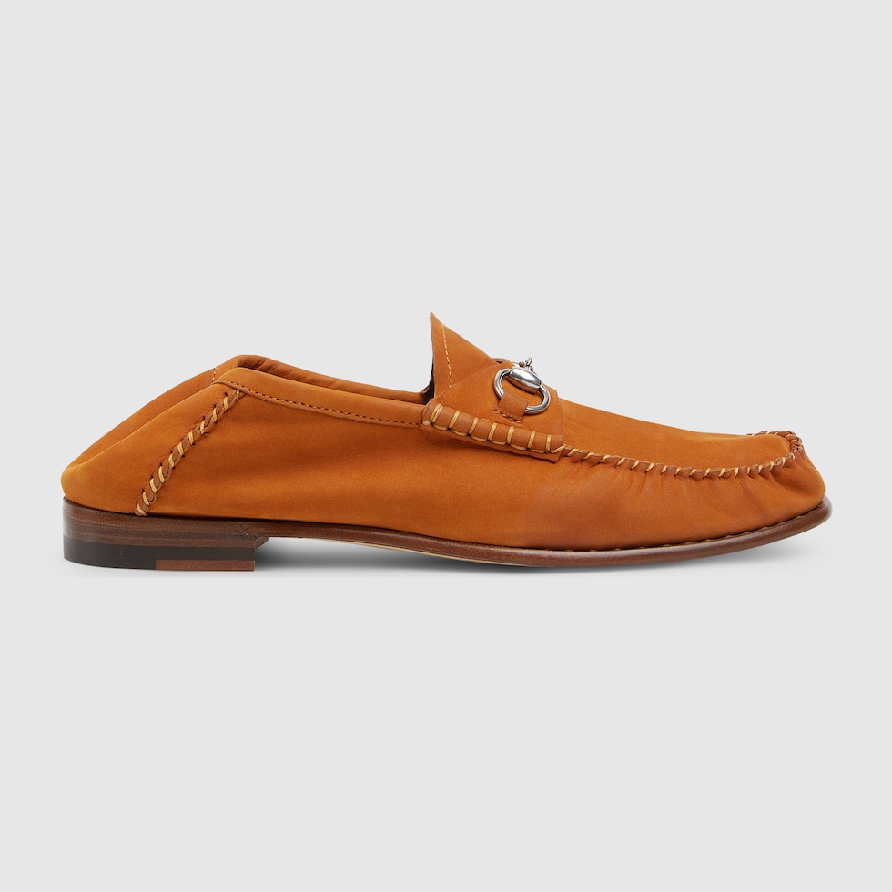 Women's Gigi loafer in dark orange | GUCCI® ZA