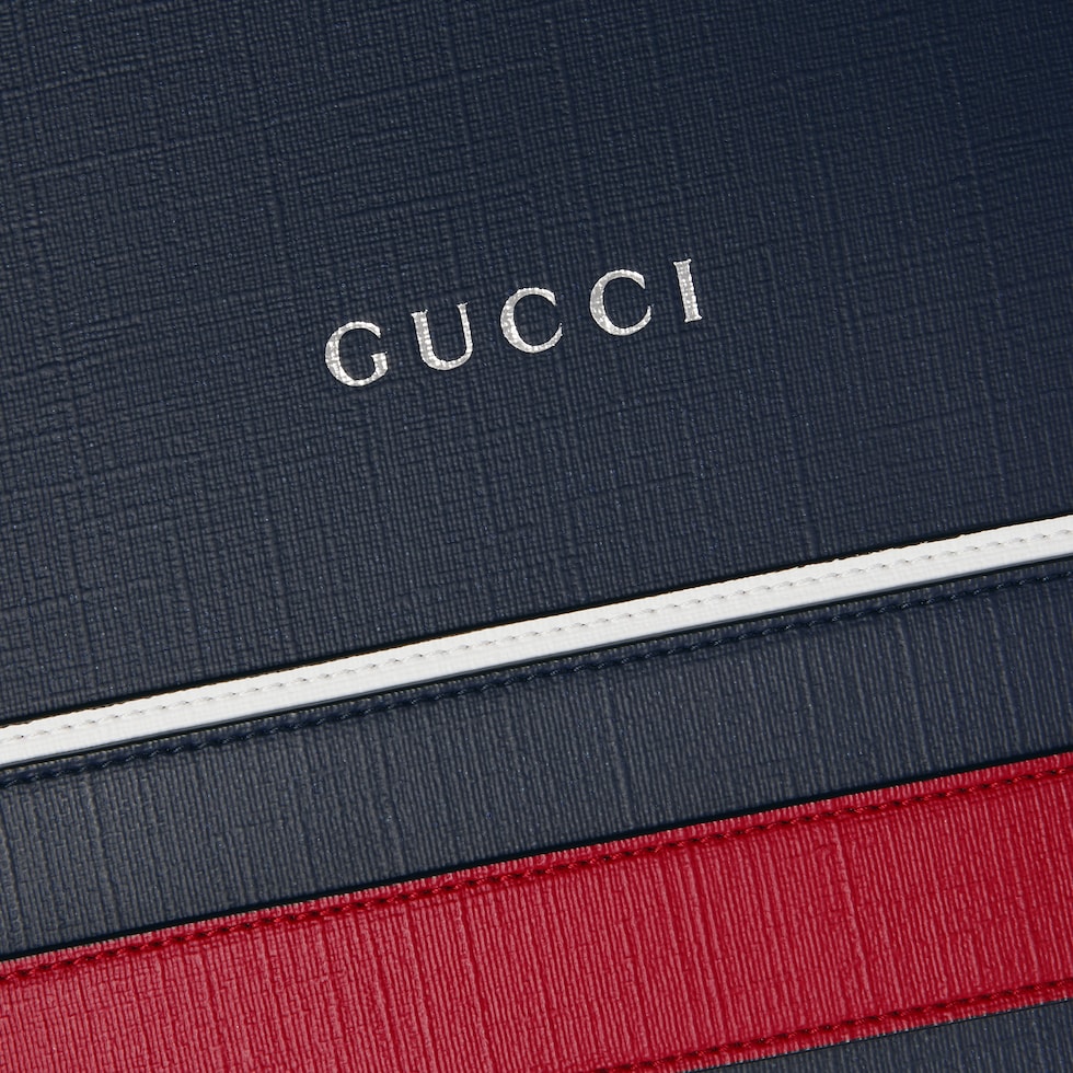 Gucci x HEAD tennis racket in dark blue and red | GUCCI® NZ