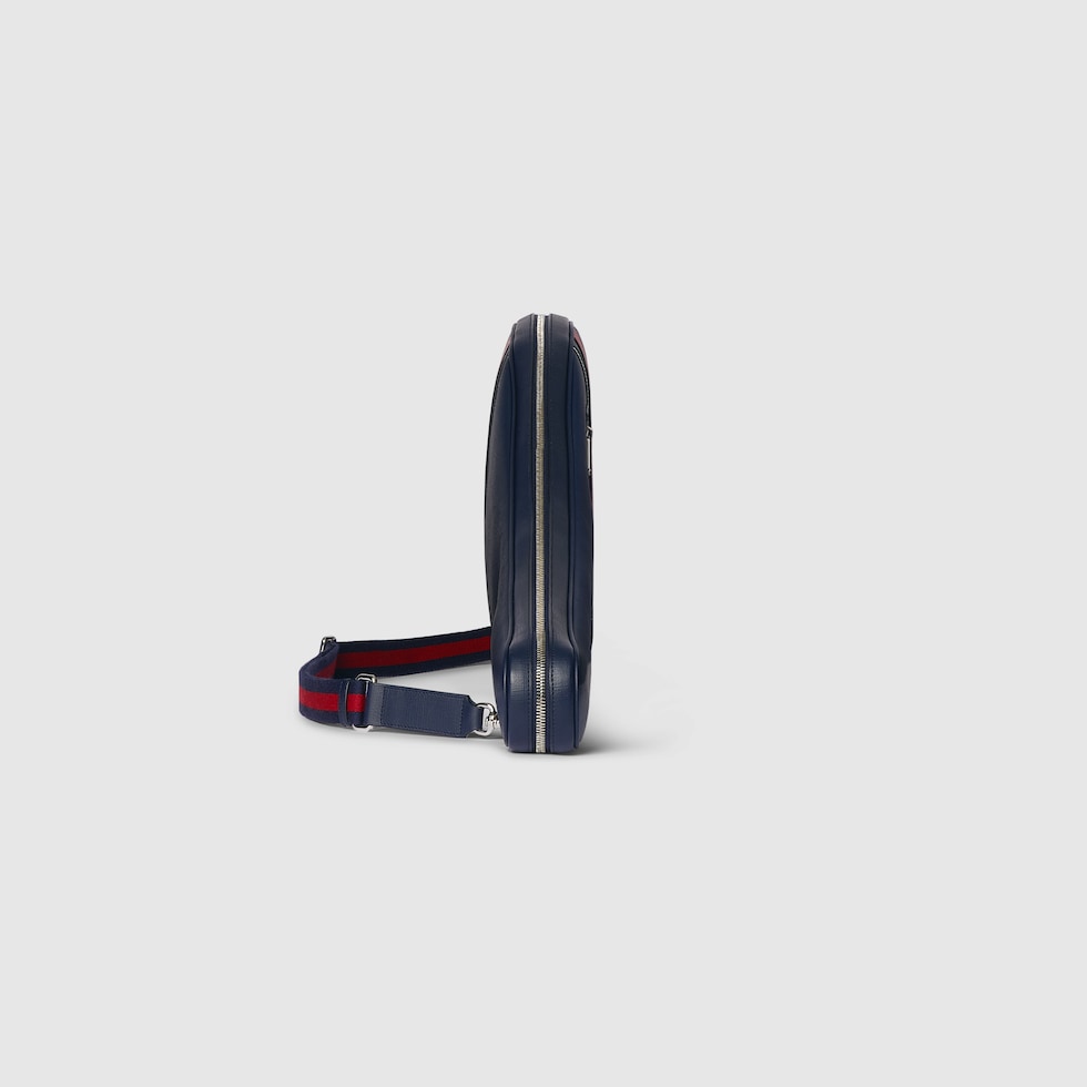 Gucci x HEAD tennis racket in dark blue and red | GUCCI® US