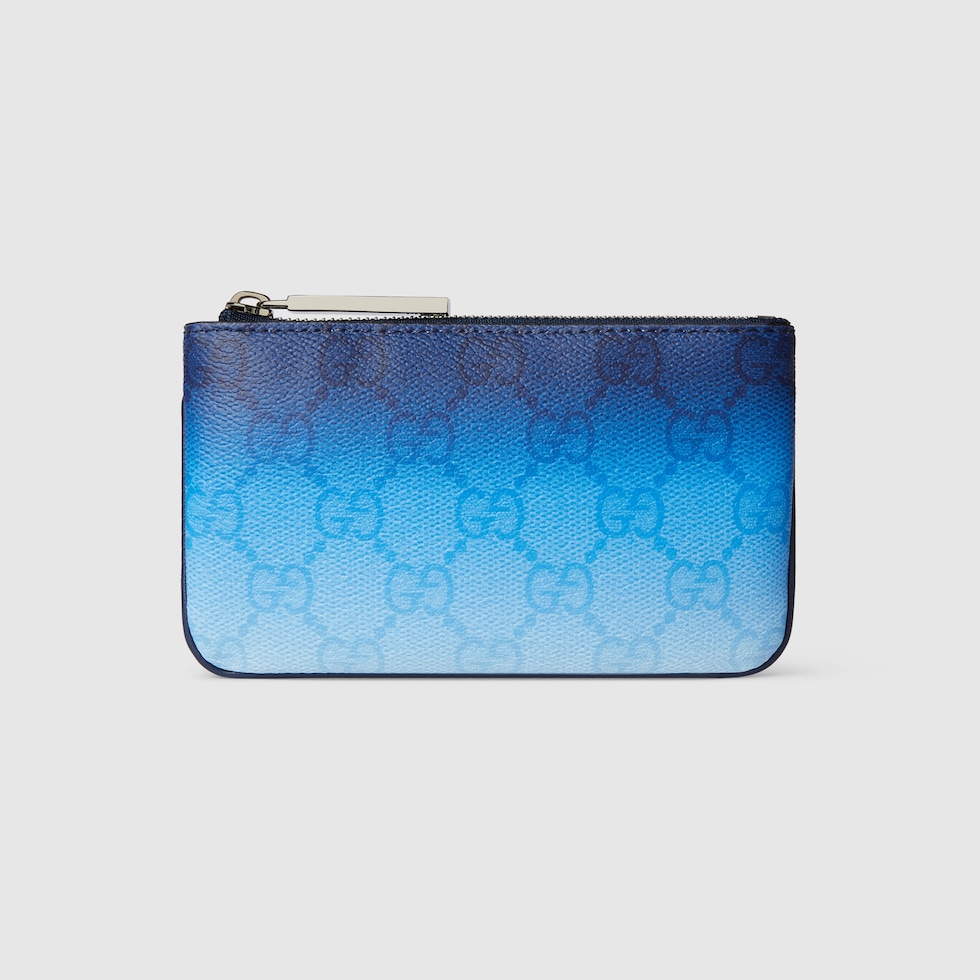 Gucci Chroma key case in gradient blue fabric | GUCCI® UK