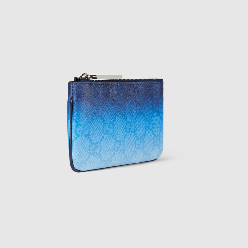 Gucci Chroma key case in gradient blue fabric | GUCCI® UK