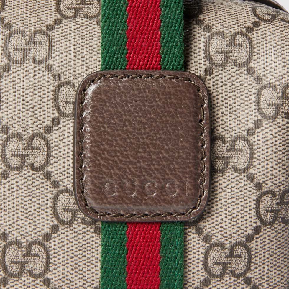 قماش بنقش GG باللونين البيج والبني ‎حقيبة اليد Gucci Mini GG | GUCCI® السعودية