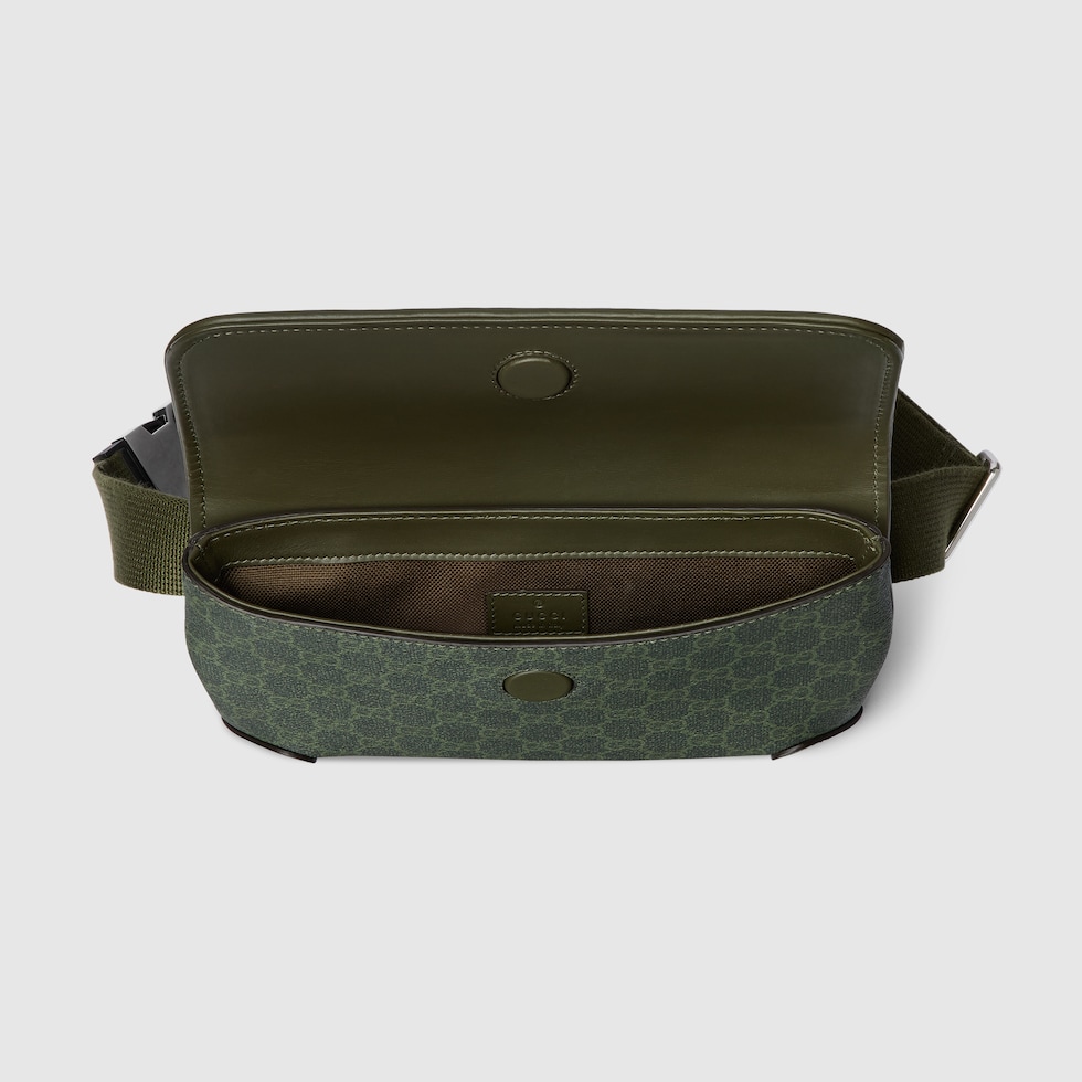 GGパターン スモール ベルトバッグ ・フォレストグリーン GGパターン ファブリック | GUCCI公式