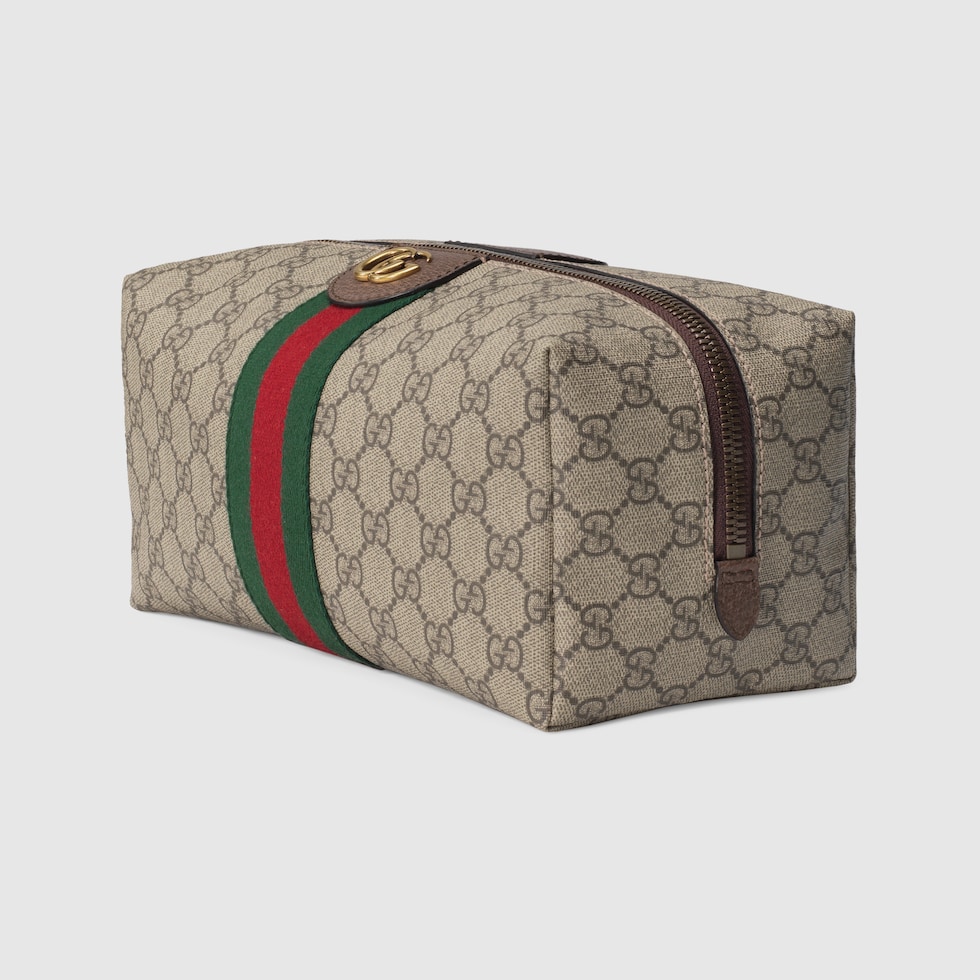 Soft GG Supreme Ophidia Toiletry Case | GUCCI® US