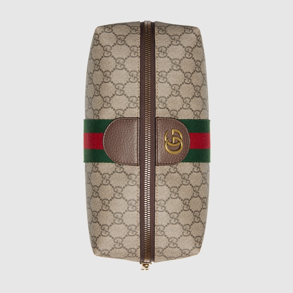Soft GG Supreme Ophidia Toiletry Case | GUCCI® US