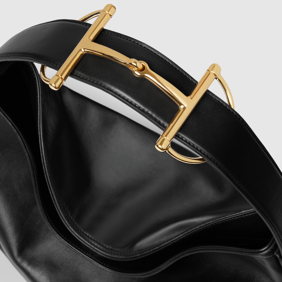 Gucci Beatrix medium tote bag in black leather | GUCCI® US