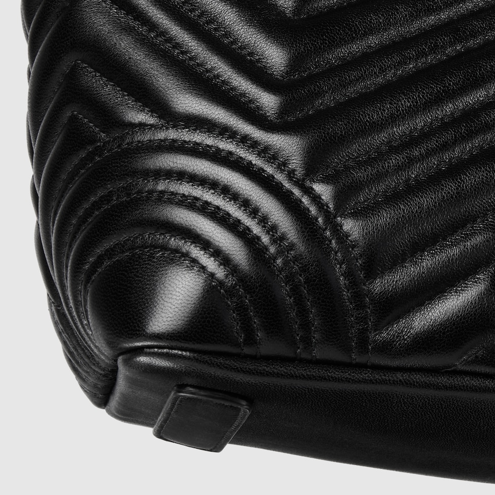 Gucci Betty mini tote bag in black leather | GUCCI® HU