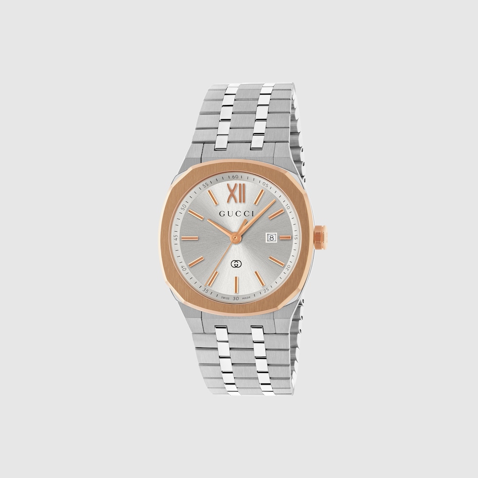 GUCCI 25H watch, 30mm in steel | GUCCI® ES