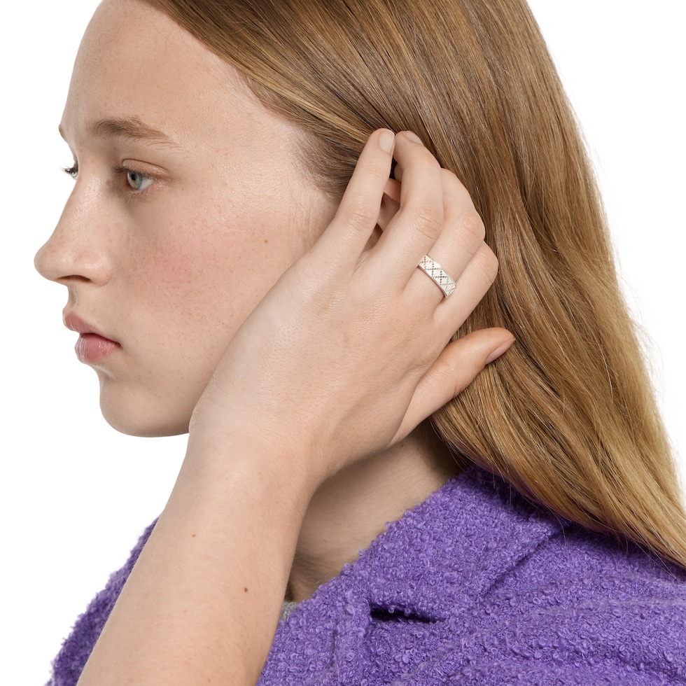 Gucci Diamante ring in 925 sterling silver | GUCCI® US